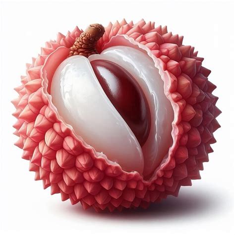 Lychee Fruit Premium Ai Generated Image