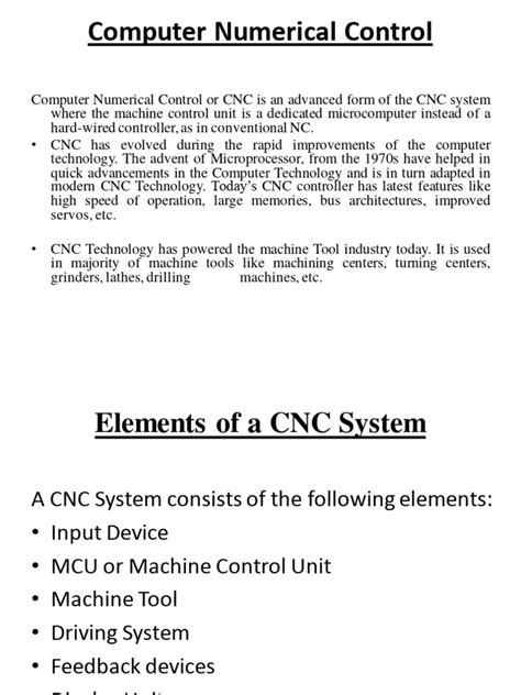 Cnc Notes Pdf Numerical Control Computer Data Storage