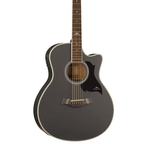 Kepma A1ce Semi Acoustic Guitar Black Matt Buy Kepma A1ce