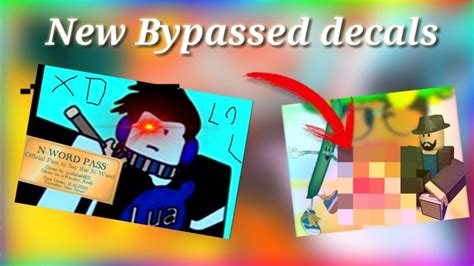 Roblox Bypassed Decals 2018 Reqopsage
