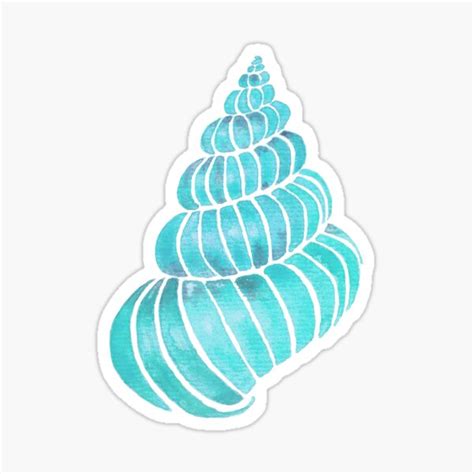 Wenteltrap Shell Sticker For Sale By Terramaia Redbubble