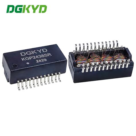 Kgp2438sr 1000m Base T Network Transformer Ethernet Isolation Filter Ethernet Transformer Smd
