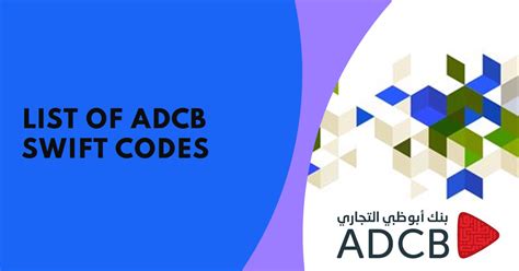 List Of Adcb Swift Codes Insurancemarketae