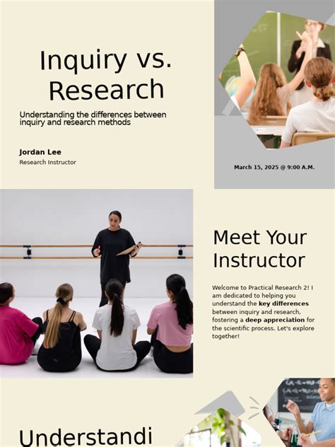 Presentation Inquiry Vs Research Pdf