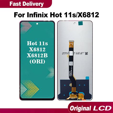 INFINIX HOT 11S X6812 TECNO CAMON 18 CH6 ORIGINAL LCD TOUCH SCREEN Shopee Philippines