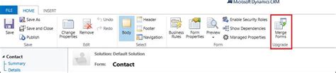 merge forms in crm 2013 form customizations microsoft dynamics 365