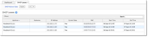 DHCP Leases SD WAN Orchestrator Docs