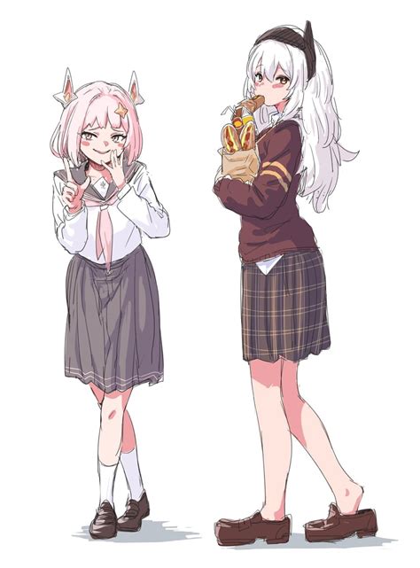 Snow White And Noah Goddess Of Victory Nikke Drawn By Shinoenun