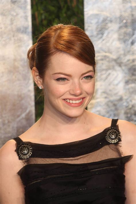 Emma Stone In A Classy Black Dress MyConfinedSpace
