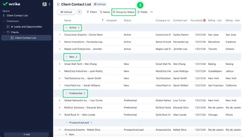 Using Filters Sorting And Grouping Wrike Help Center
