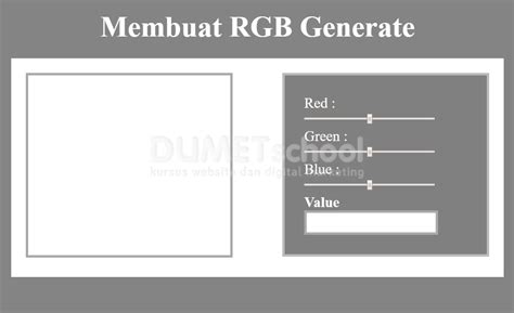 Cara Membuat Rgb Generate Dengan Html Css Dan Jquery