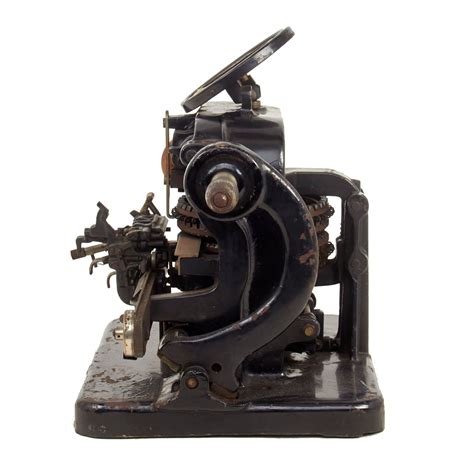 Original Us Wwi Wwii Graphotype Model G1 Dog Tag Machine Fully