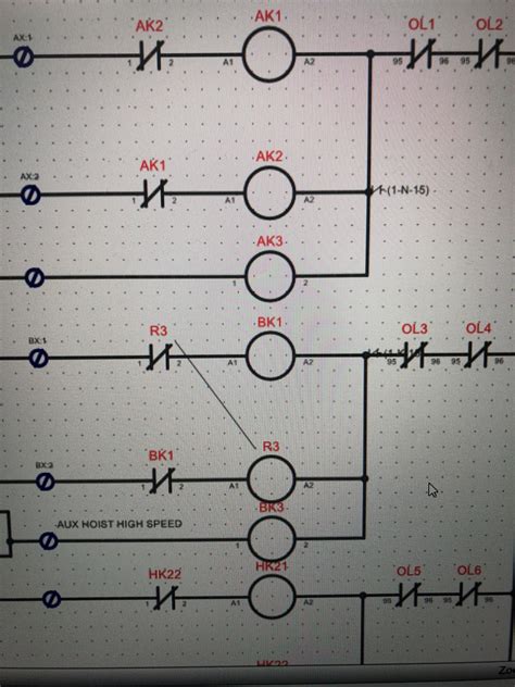 Motor With 2speeds Winding And Directional Contactors SkyCAD