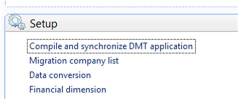 Dmt Use The Data Migration Tool To Migrate From Dynamics Ax 2009 To Finance And Operations