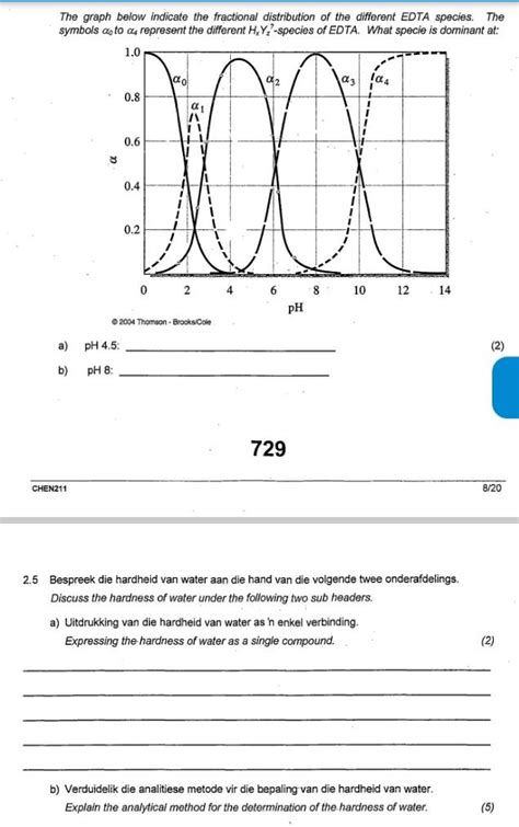 Solved Draw The H Y Structure Of Edta To Demonstrate That It Chegg Com