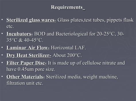 Microbial Limit Test Ppt Chemistry Science