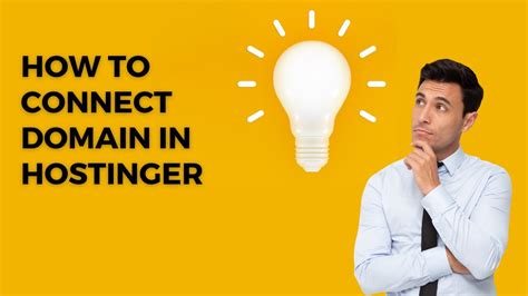 How To Connect Domain In Hostinger Wordpress Installation In