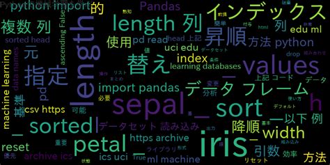 PythonPandasでデータフレームを大きい順に並べ替える方法 自作で機械学習モデルAIの使い方を学ぶ