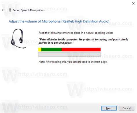 enable speech recognition in windows 10