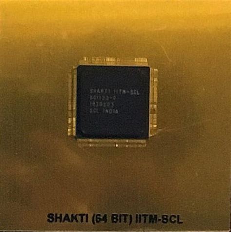 Iit Madras Develops ‘shakti Risc V Based Soc In India By Arjun G