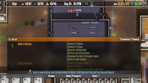 Tasks Not Updating Rprisonarchitect