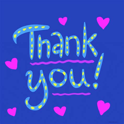 Animated Thank You Appreciation Clip