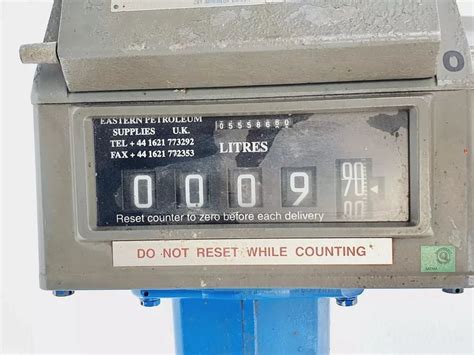 Analog Veeder Root 7887 Flow Meter Counter Totalizer 0788700 904 Litres For Industrial At Best