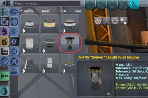 Engine Is Missing For The Kerbal Space Program Tutorials Pinter Computing