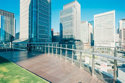 Kitte Marunouchi Rooftop Garden Kitte Garden Nightview Info Highlights Directions Entrance