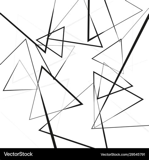 Intersecting Triangles Pattern Royalty Free Vector Image