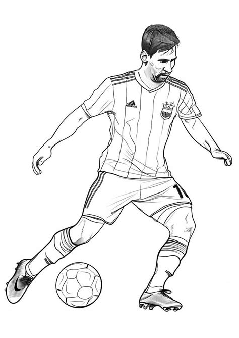 Dibujos De Jugadores De Futbol Para Imprimir Dibujos Para Imprimir Y
