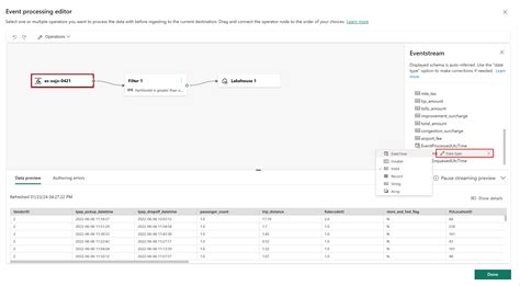 이벤트 프로세서 편집기를 사용하여 이벤트 데이터 처리 Microsoft Fabric Microsoft Learn