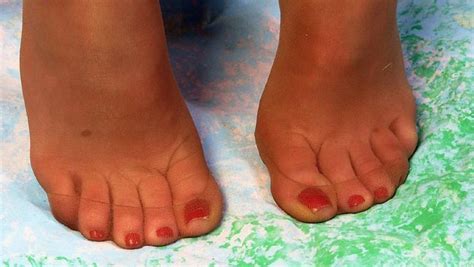 Adorable Hosed Feet And Toes