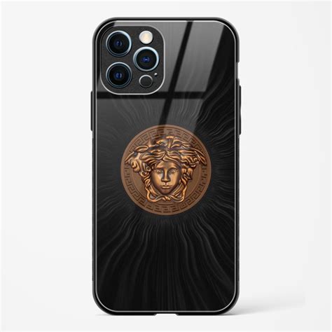 Buy Versace Glass Case For Iphone 12 Pro Max