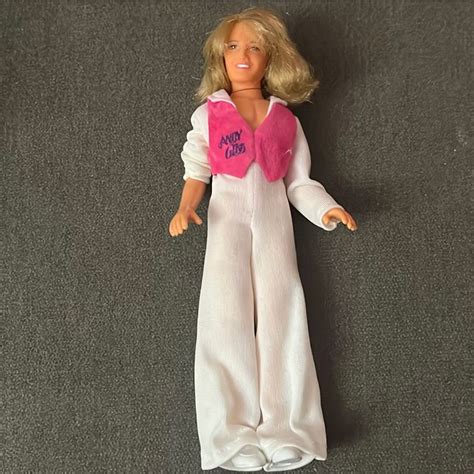 Vintage 1979 Ideal Andy Gibb Bee Gees 7” Doll ~disco