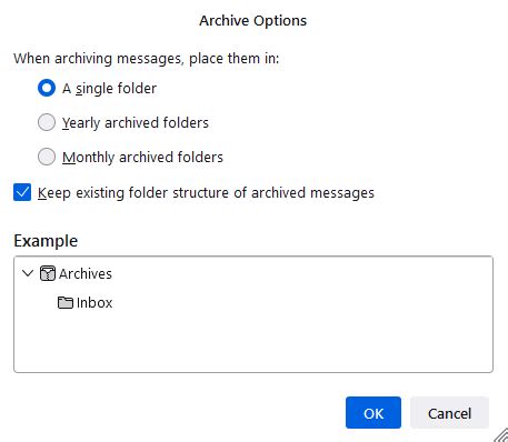 Archiving Emails In Thunderbird Conetix