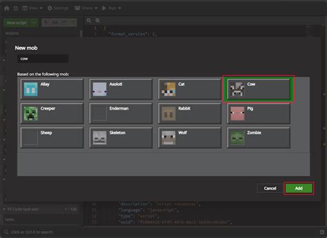 Create An Angry Cow An Introduction To Behavior Packs Microsoft Learn