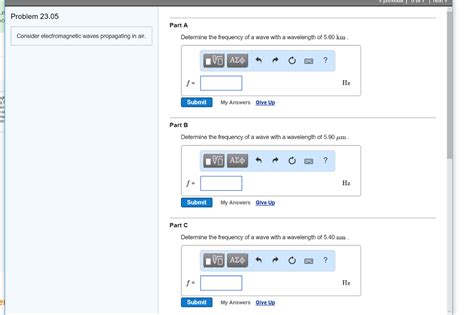 Solved Problem Part A Consider Electromagnetic Waves Chegg