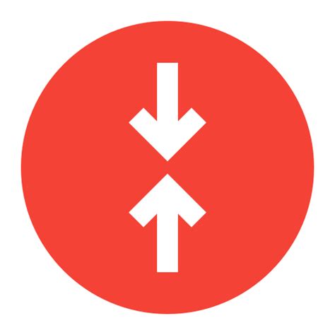 Collapse Generic Color Fill Icon