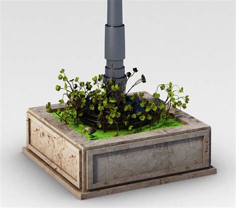 화이트 글로브 가로등 3d 모델 9 Ma Obj Fbx Max Free3d