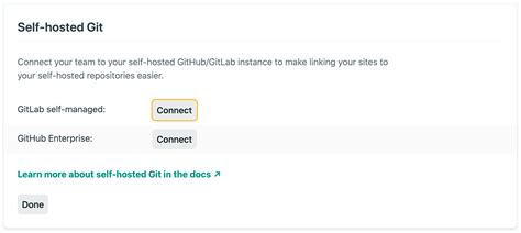 Self Hosted Git Netlify Docs