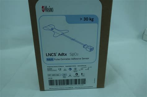 New Masimo 1859 Lncs Adult Adhesive Wrap Spo2 Sensor 18 In Cord