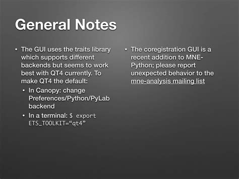 Mne Python Coregistration Ppt