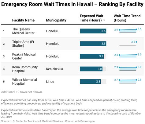 Er Wait Times In Hawaii
