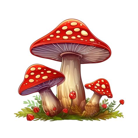 할로윈을 위한 마법의 버섯 만화 벡터 일러스트 레이 션 동화 마법의 버섯 Png 일러스트 및 이미지 에 대한 무료 다운로드 Pngtree