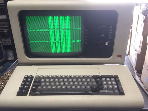 Ibm 5251 Display Station Terminal And Beam Spring Keyboard Very Antique 1886326909