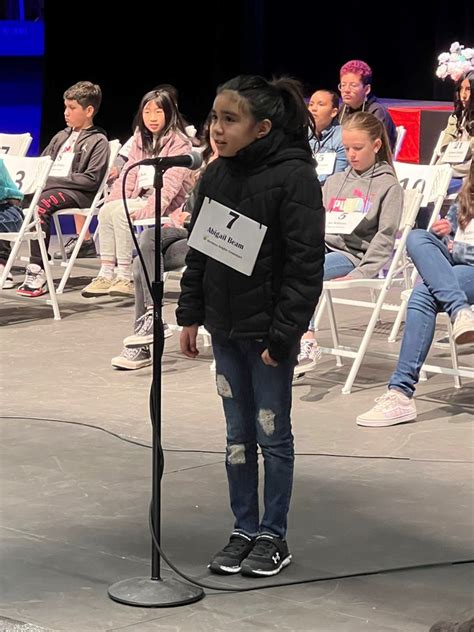 2023 Lcps Practice District Spelling Bee Alameda Elementary School