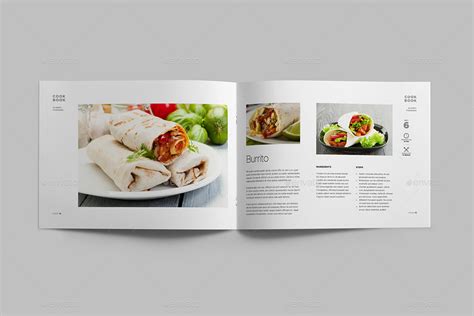 Cookbook Template Print Templates GraphicRiver