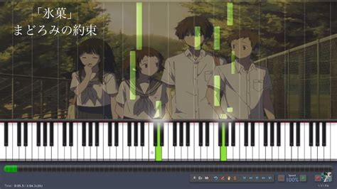 Hyouka Madoromi No Yakusoku Synthesia YouTube