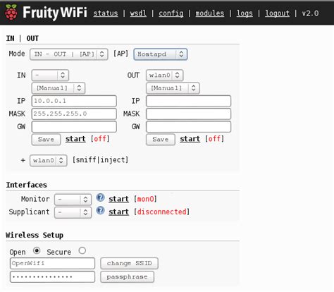 Github Xtr4ngefruitywifi Fruitywifi Is A Wireless Network Auditing